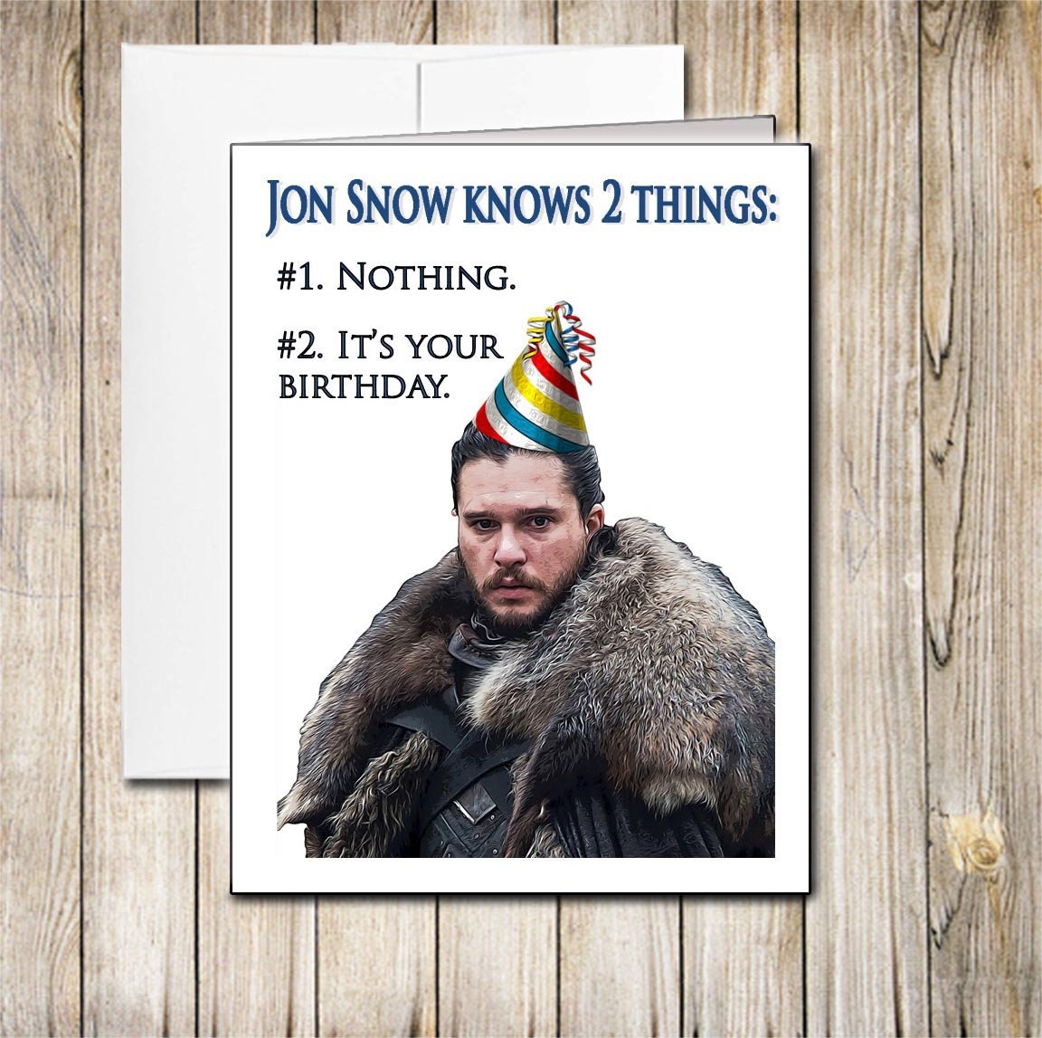 Game Of Thrones Happy Birthday Jon Snow