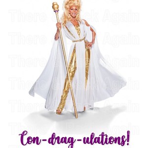 Rupaul - Funny Congratulations Card! Raunchy Humor Card, Drag Queen ...