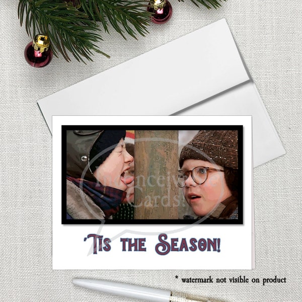 Christmas Story Card - Etsy