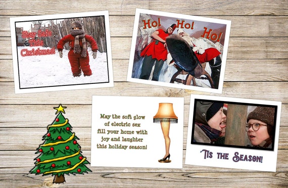 Christmas Story 10 Pack Greeting Cards FREE SHIPPING | Etsy