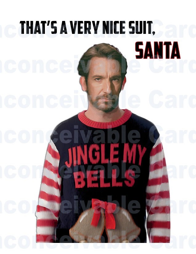 Die Hard Christmas Card Pack of 10 - Etsy