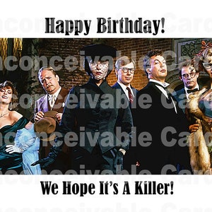 Clue Birthday Card, Funny Detective Mystery Theme - Etsy
