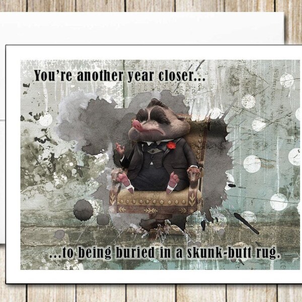 Skunk Birthday - Etsy