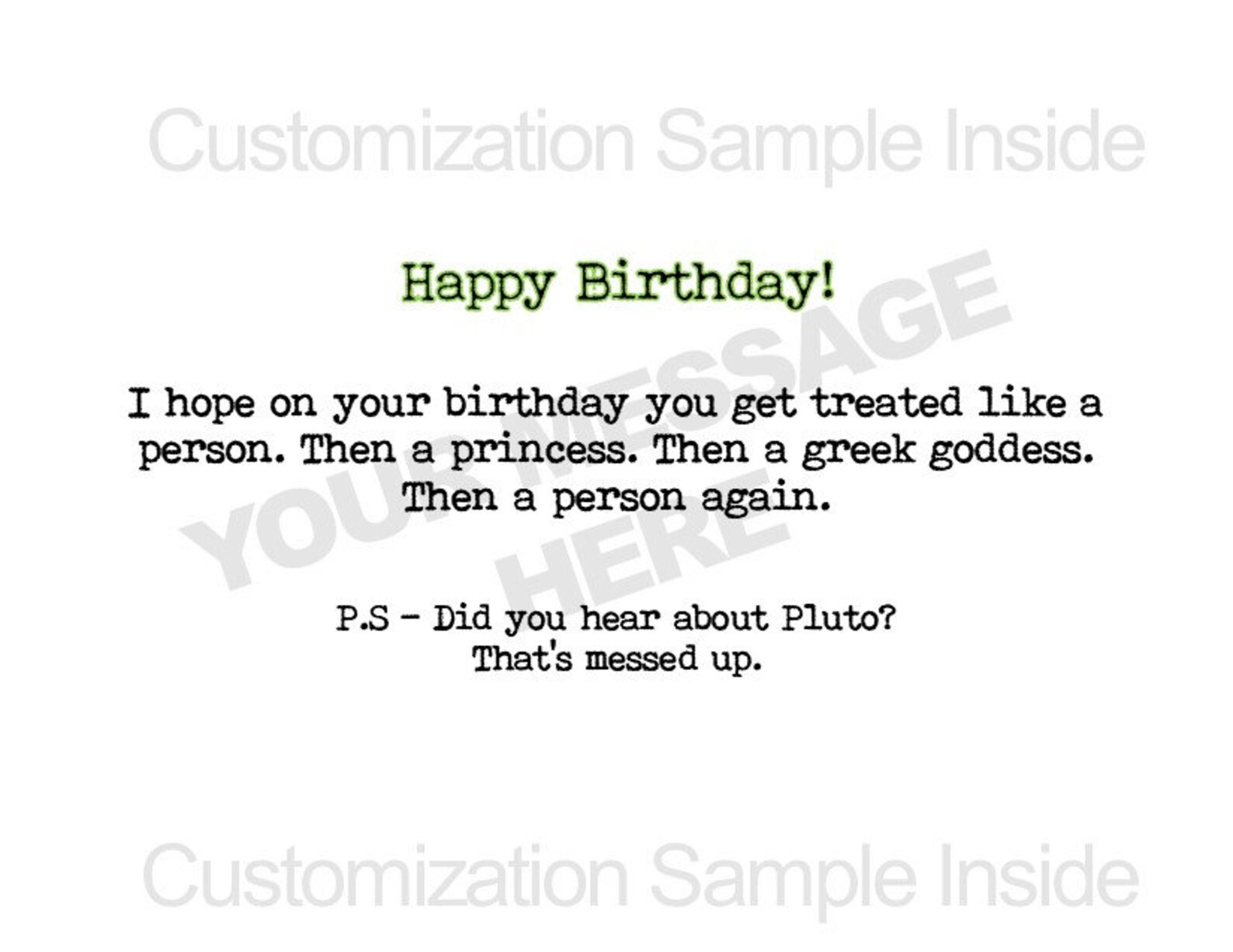 Psych Birthday Card - Shawn and Gus, Funny TV Show, TV Detective, Card ...