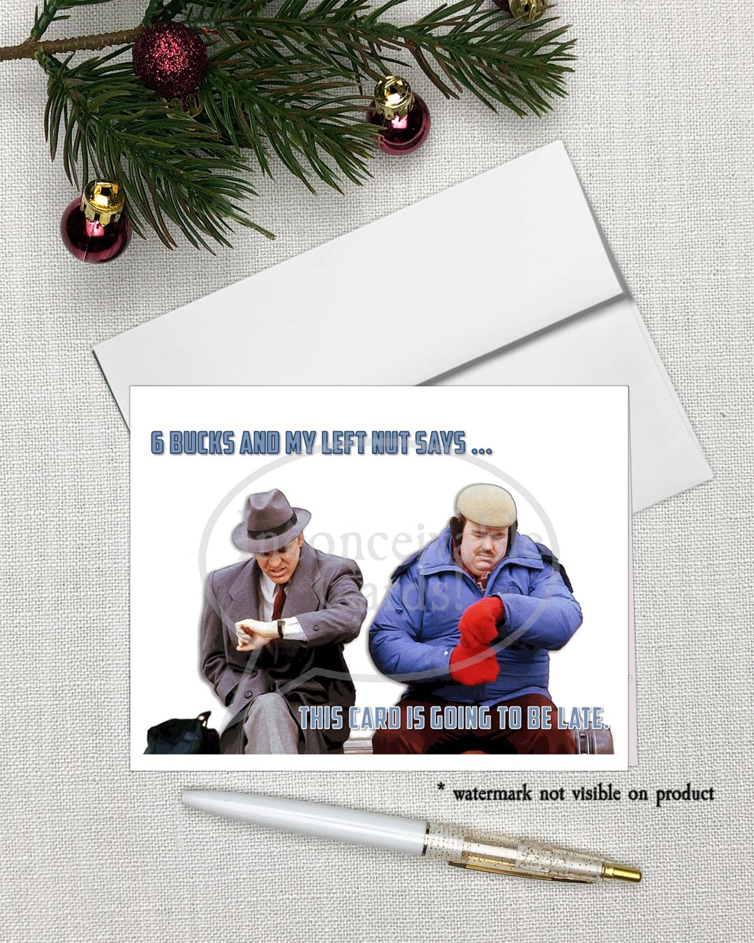 Belated Holiday Card - Planes Trains Automobiles! FUNNY Christmas Card ...