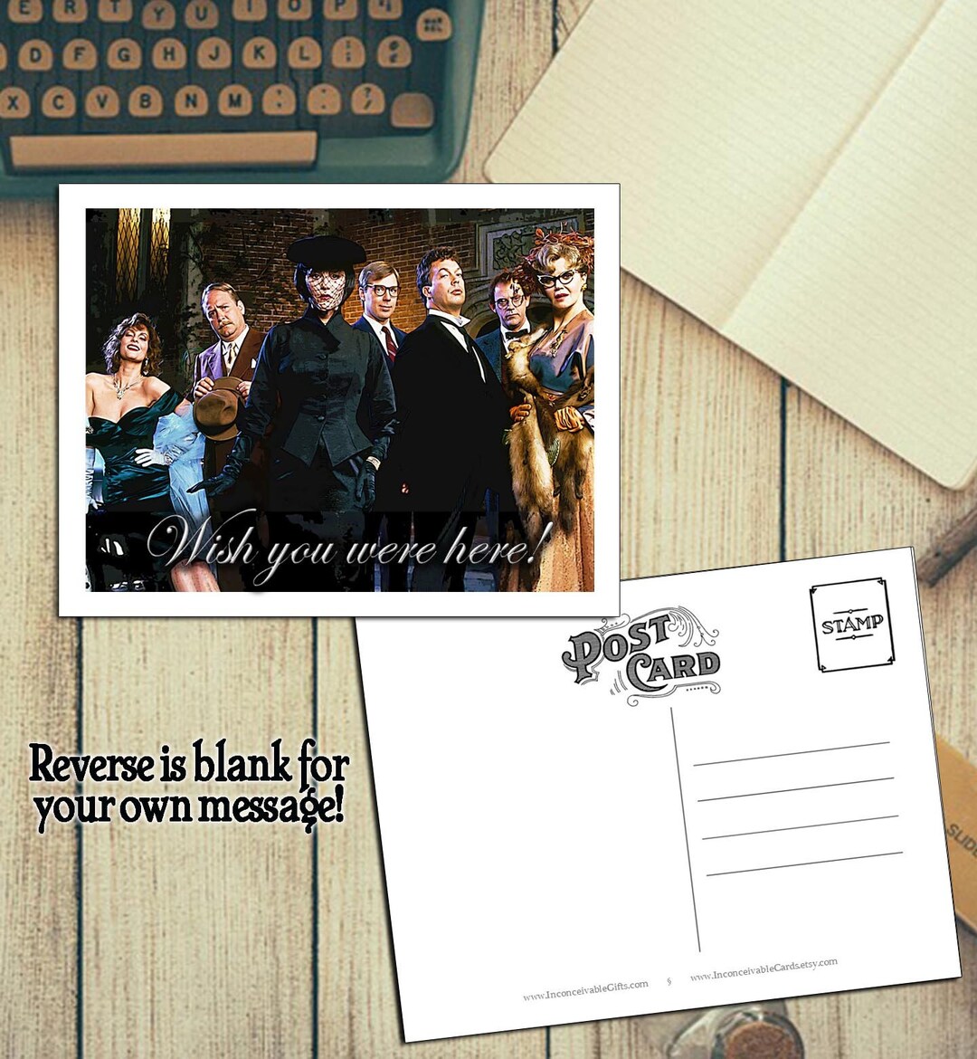 Detective Mystery - Postcard - 80s Cult Classic! *get FREE Postcard ...