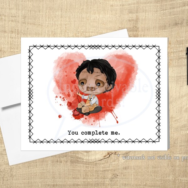 Horror Valentine - Etsy