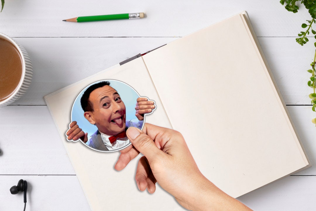 Pee Wee Water Resistant Sticker - Etsy