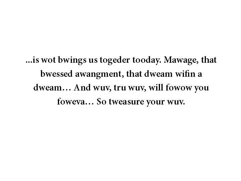 Princess mawwage is Wot Brings Us Togeder Wedding - Etsy