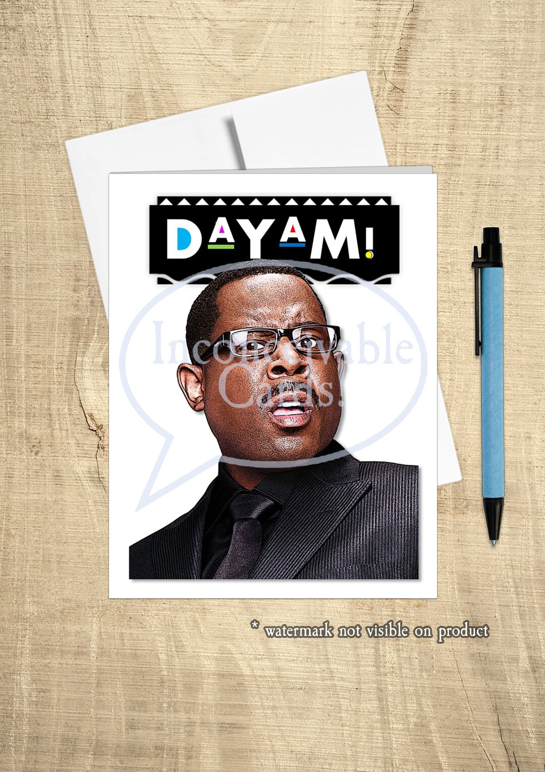 Funny Dayam!" Card, 1990s TV Show - Etsy