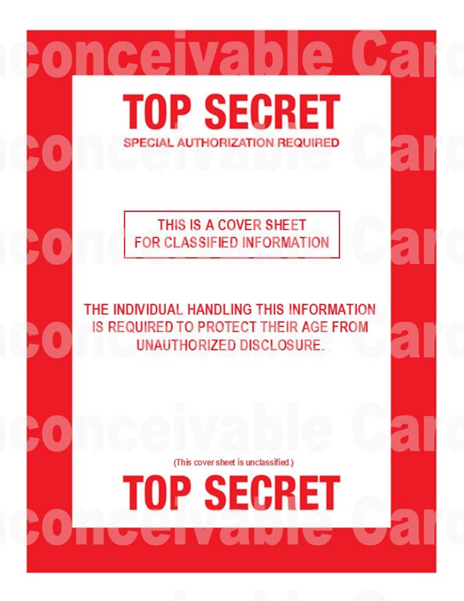 TOP SECRET Birthday Wish - FUNNY! Handmade Birthday Cards - Etsy