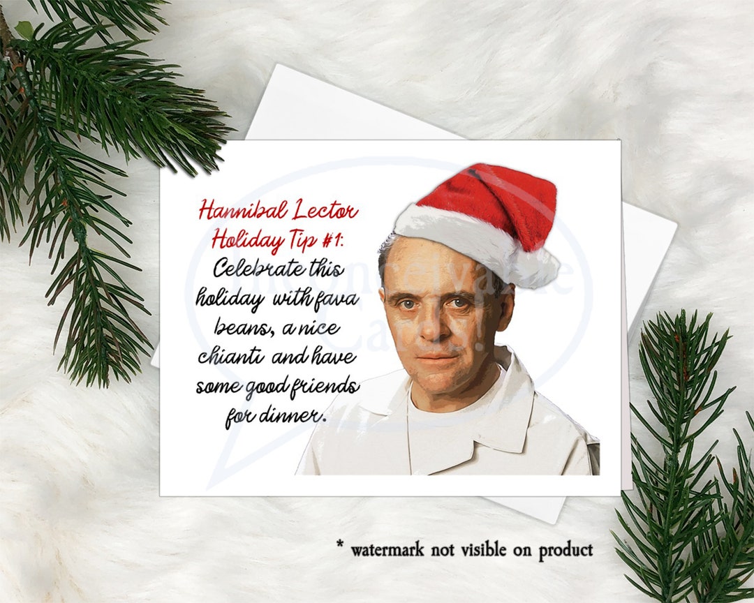 Hannibal Christmas Card - Etsy