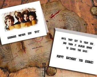 Goonies Birthday Cards - Etsy