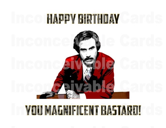 Anchorman Birthday Memes