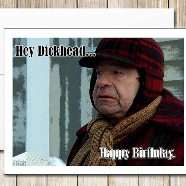 Rude Birthday Card - Etsy