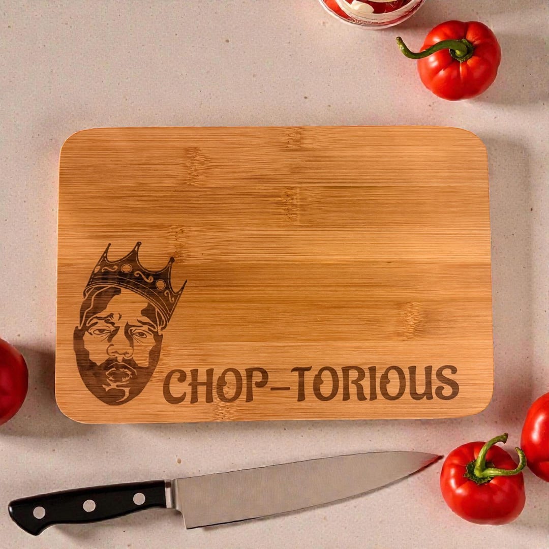 Notorious B.I.G., “CHOP-TORIOUS,” NOTORIOUS C.H.O.P., Custom Cutting ...