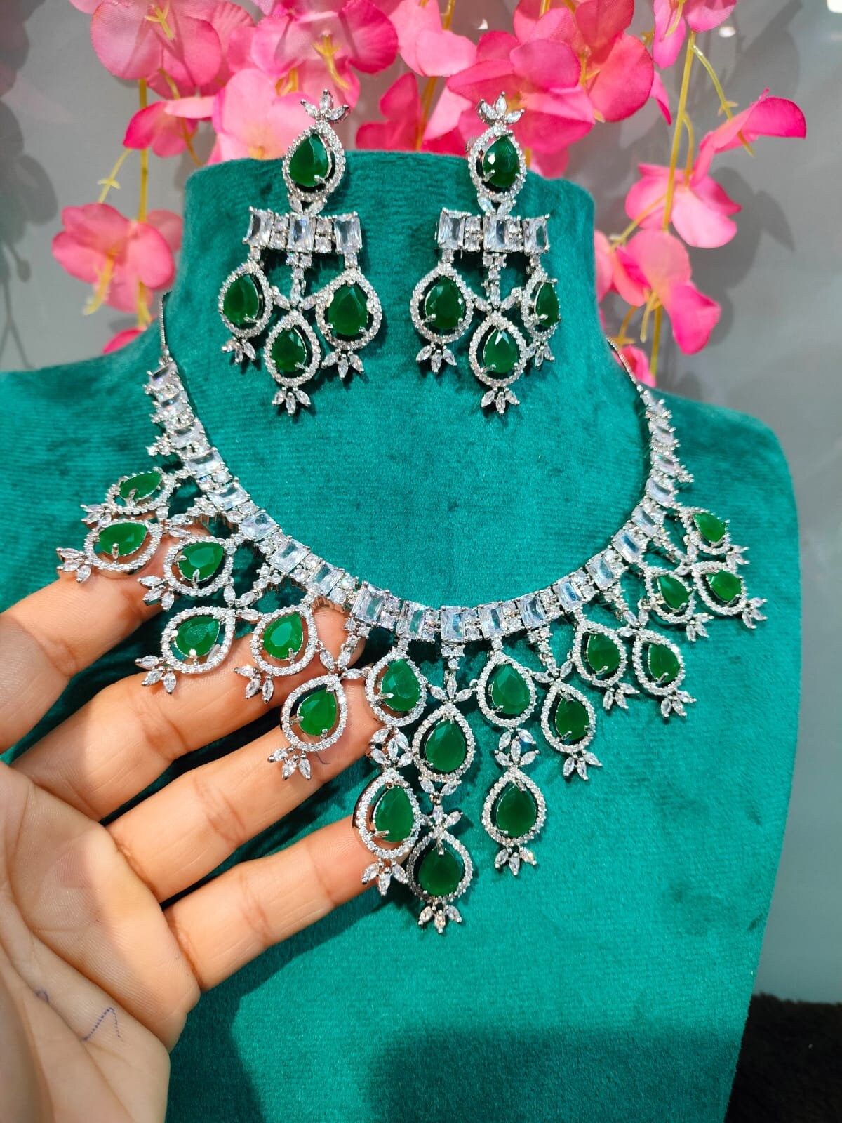 Sabyasachi Inspired Bollywood Bridal Wedding Indian Green American ...