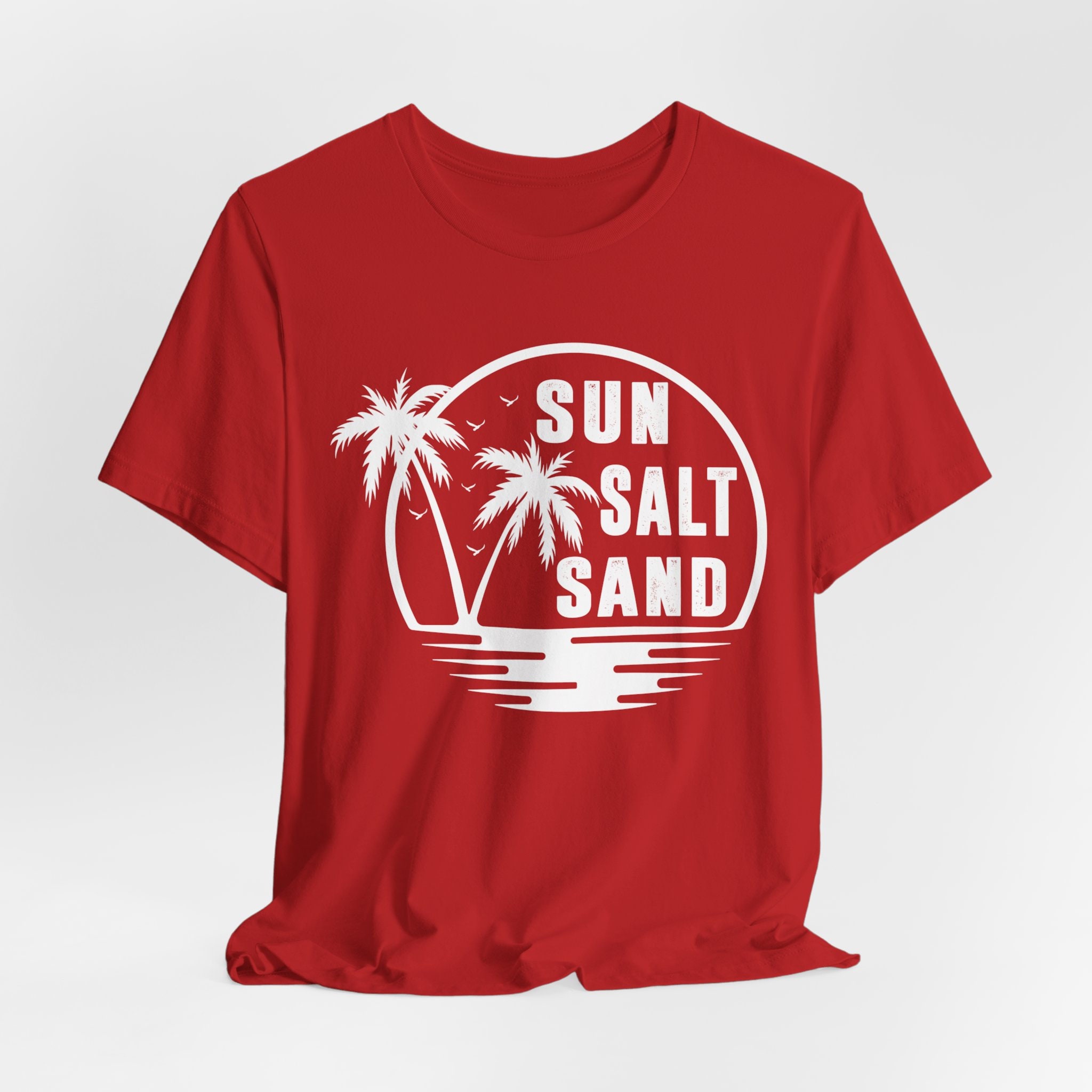 Sun Sand Salt Beach Shirt, Retro Comfort Colors T-shirt, Trendy Beach ...
