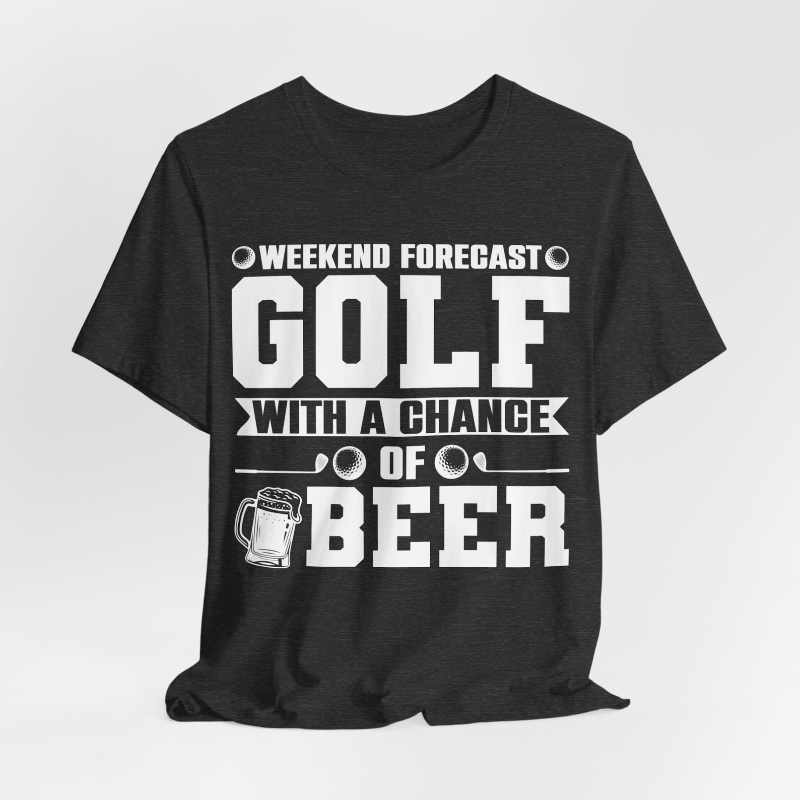 Funny Drinking Shirt, A Good Day Starts With Golf Carts and Beer ...