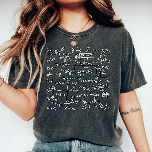 Math T Shirt - Etsy