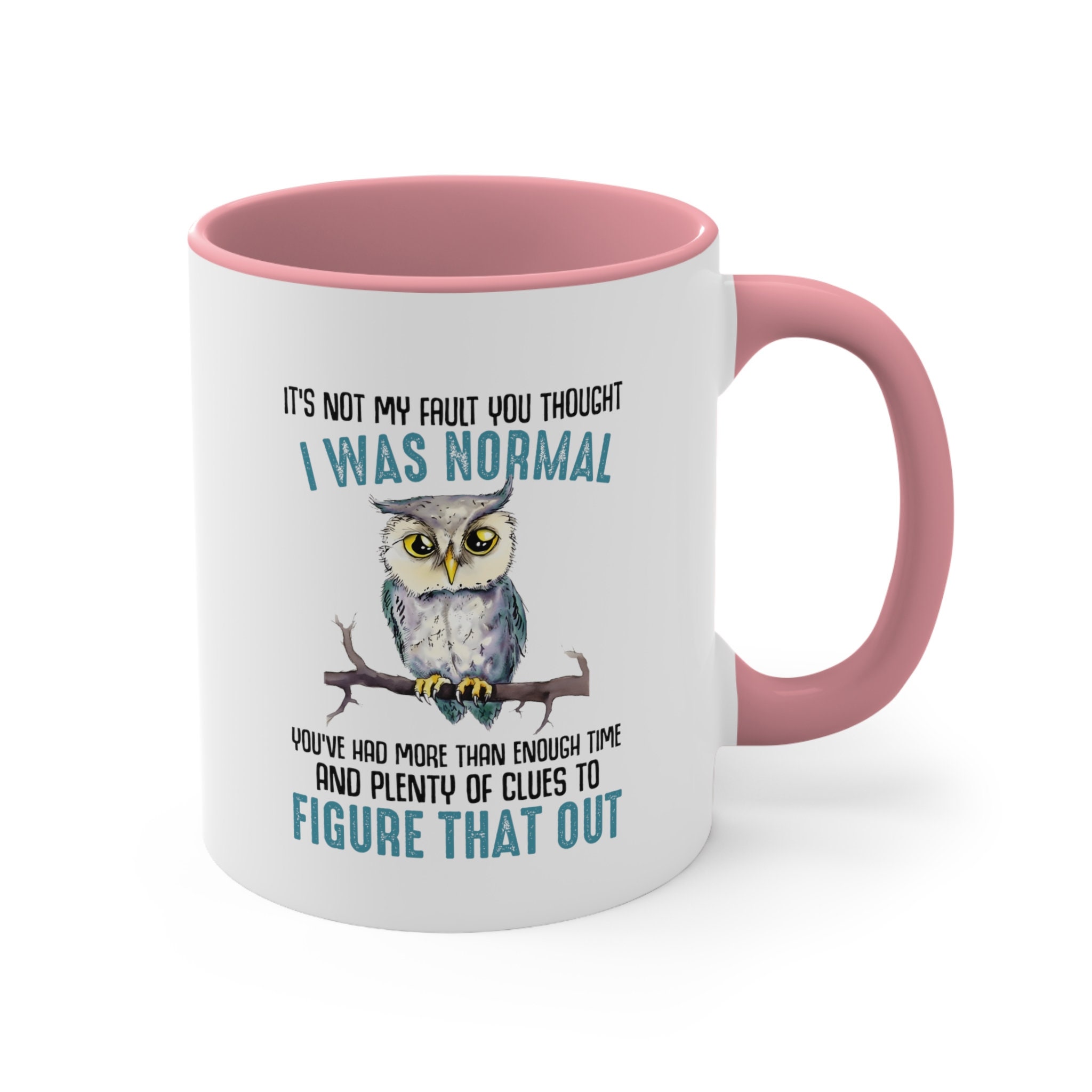 It's Not My Fault You Thought I Was Normal Coffee Mug, Funny Coffee Mug ...