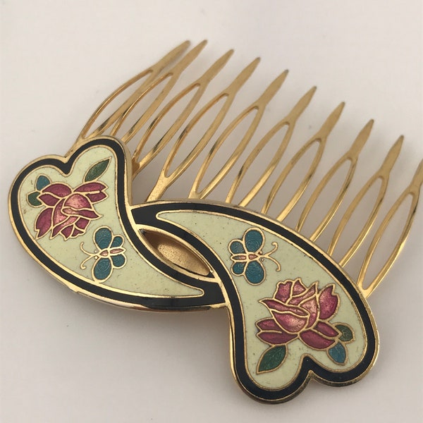 Butterfly Hair Comb - Etsy