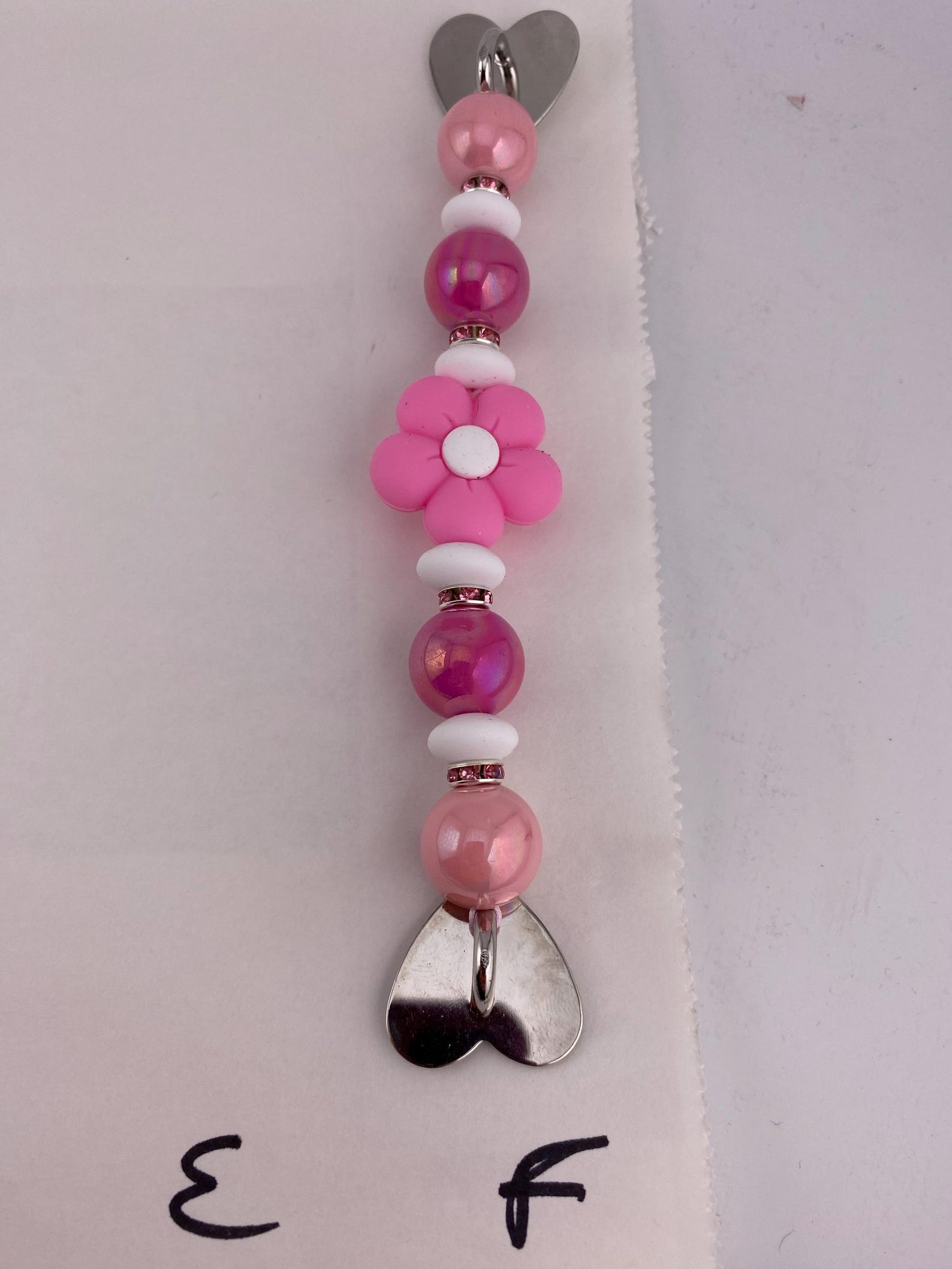 Beaded Cell Phone, iPad or Kindle Grip Strap Holder With Various ...
