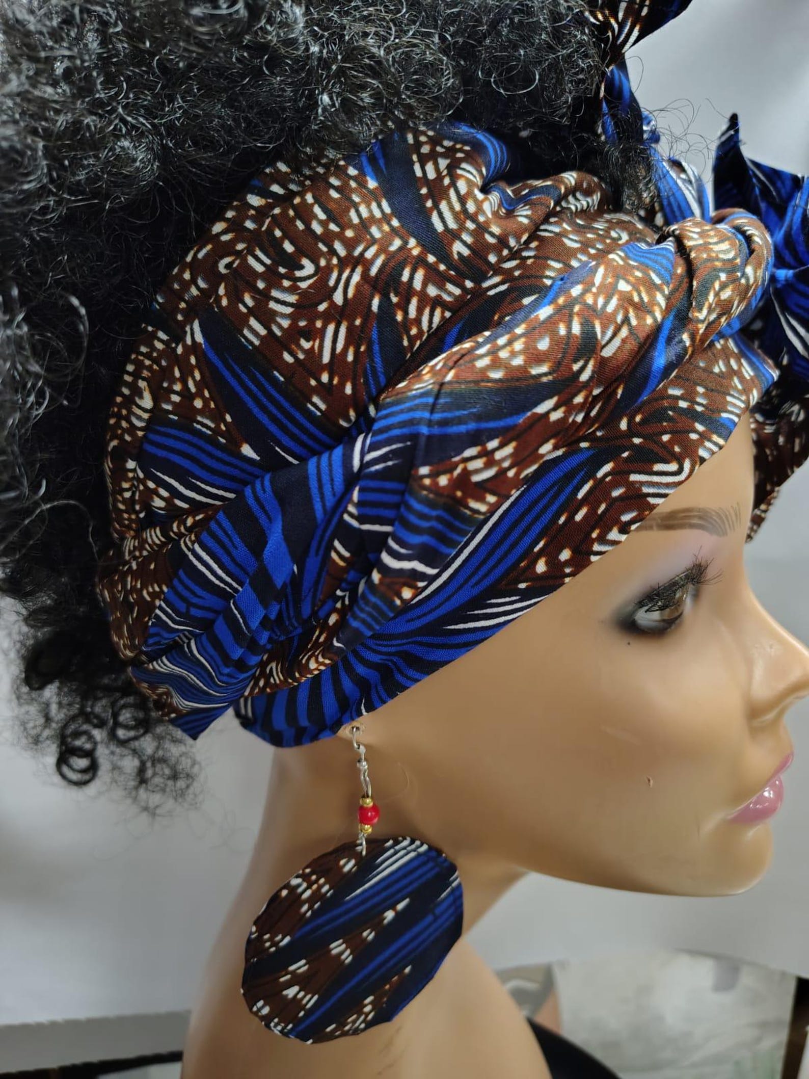 The African Head Wrap - African Head Wrap - African Scarf - African ...