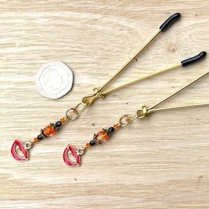 Halloween Nipple Clamps Vampire Mouth Nipple Clamps Nipple Clamps ...