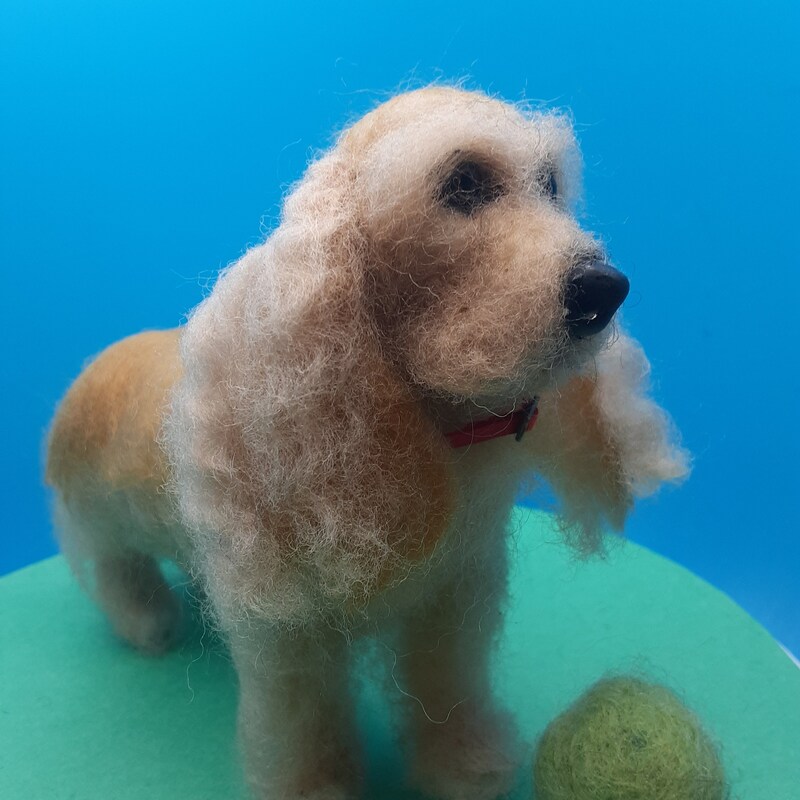Felt Cocker Spaniel - Etsy