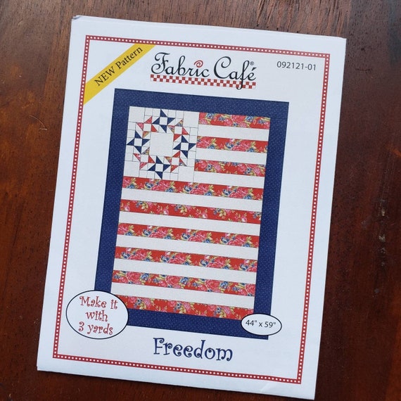 Freedom Pattern by Fabric Cafe - Etsy
