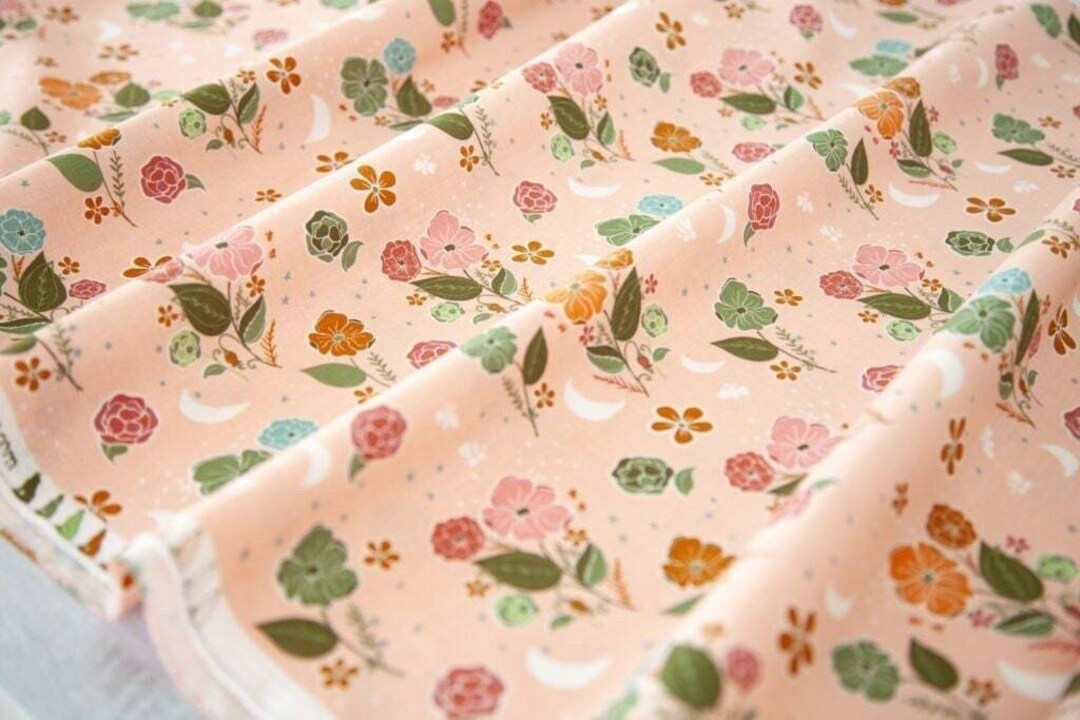 Beneath the Western Sky Main Pink by Gracey Larson for Riley Blake ...