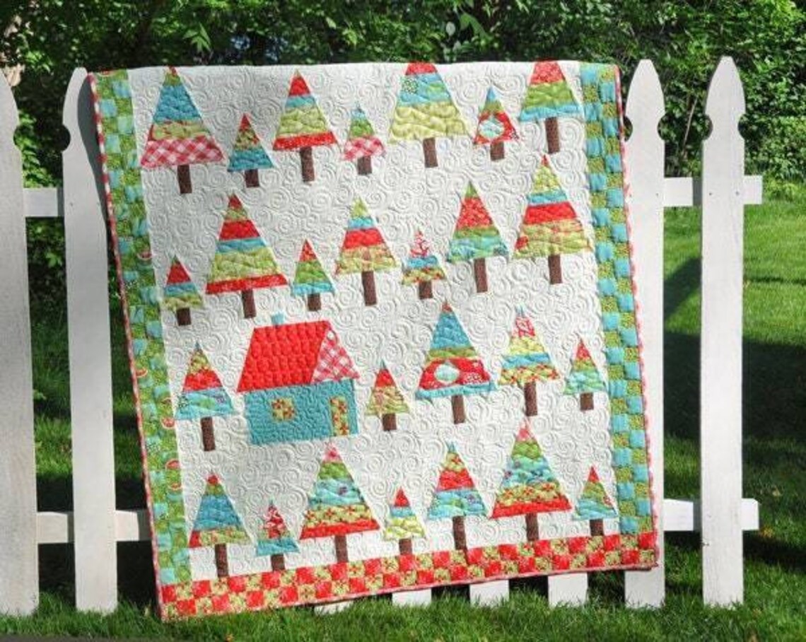 Let It Snow Quilt Pattern by Heather Peterson of Anka's Treasures - Etsy