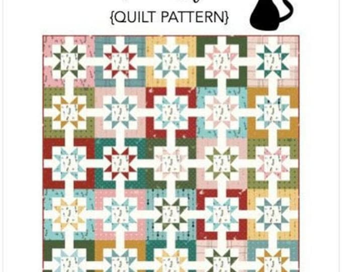 Mod Stars Quilt Pattern by Amanda Niederhauser of Jedi Craft Girl - Etsy