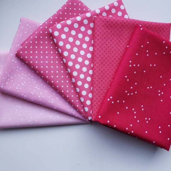 Pink Ombre Fat Quarter Bundle - Etsy