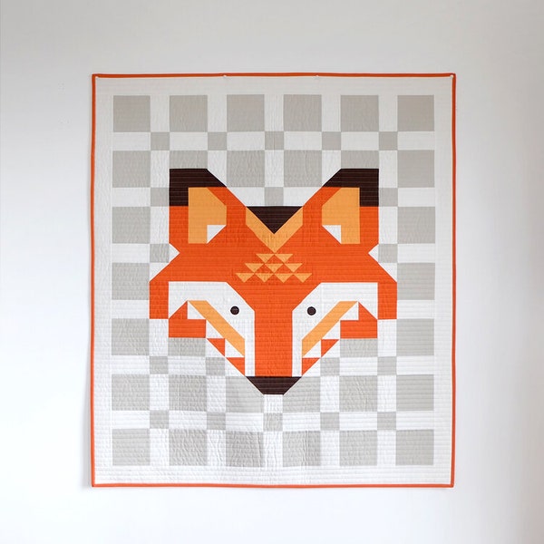 Fox Quilt - Etsy