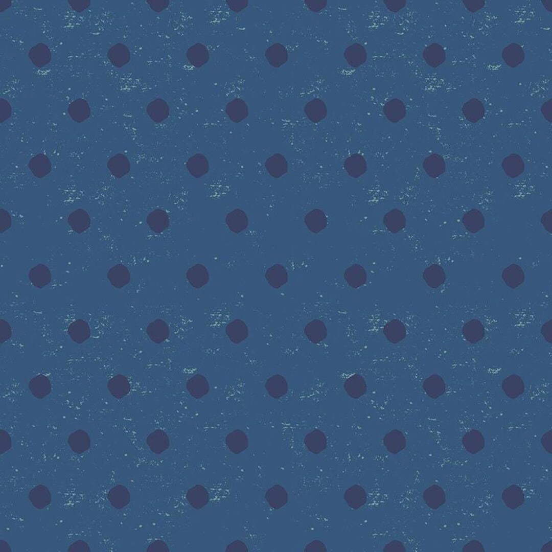 Strawberry Jam Dots Blue - Etsy