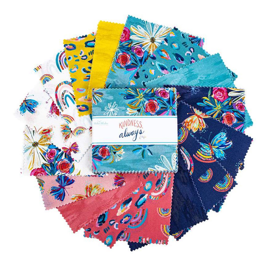 Kindness, Always 5 Stacker Charm Pack by Ettavee for Riley Blake ...