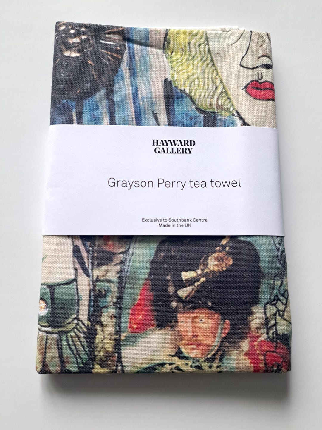 Grayson Perry 'clare as a Soldier' Hayward Gallery. Sold Out Linen Tea ...