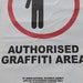 Banksy Street Artist. Authorised Graffiti Area Rare Wall Art Sticker ...