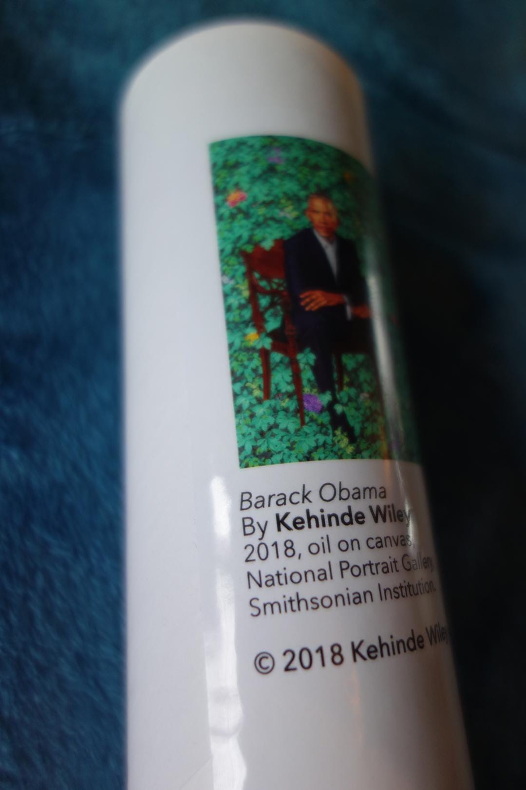 Kehinde Wiley. Barack Obama Portrait. POTUS. Rolled Poster in Tube ...