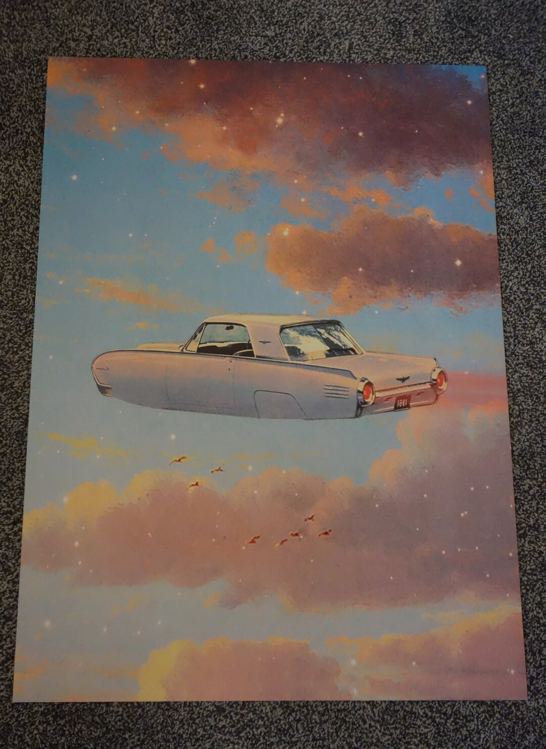 Roger Mattos. Brazilian Surreal Artist. 'dreams' 2020. Fantasy Automobile/car Limited Edition ...