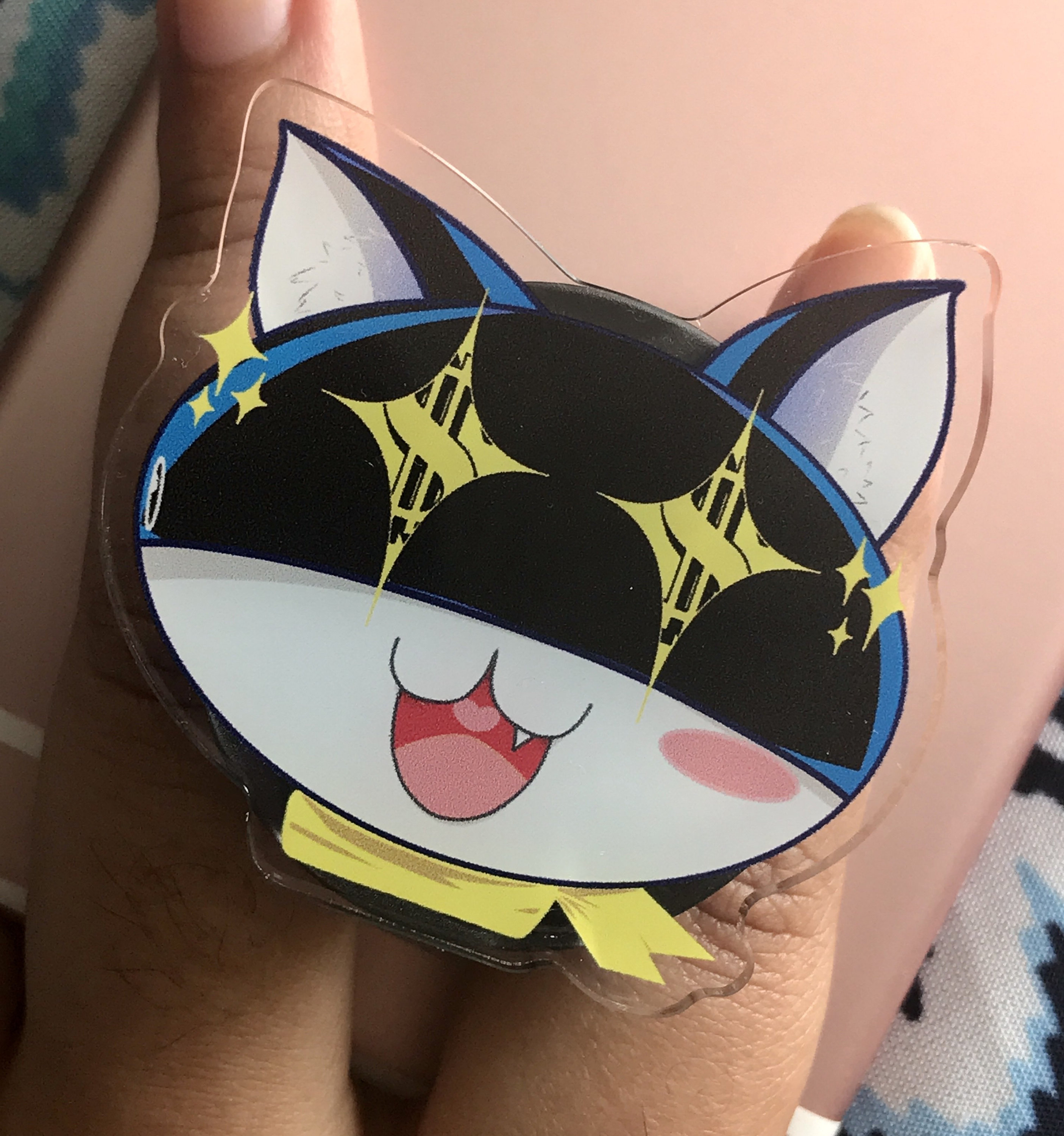 Morgana mona Acrylic Charms Persona5 Phone Stand - Etsy