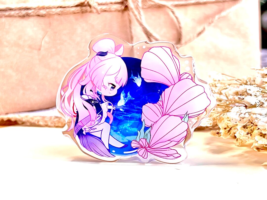 Genshin Impact Kokomi Phone Accessory - Etsy