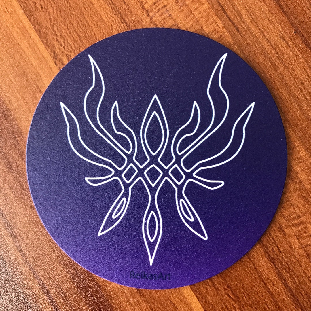 Fire Emblem Three Houses Byleth Crest Coasters - Etsy Australia