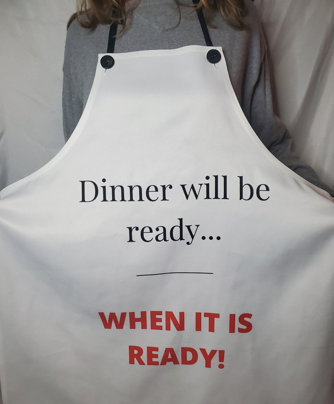 Funny Kitchen Apron Humorous Chef Apron - Etsy