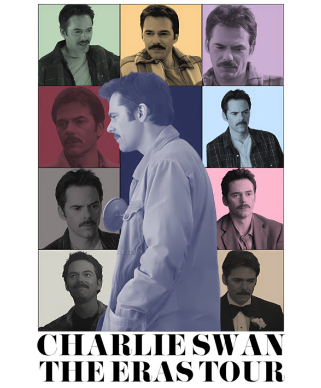Charlie Swan T Shirt Design PNG Instant Download, Charlie Swan Png ...