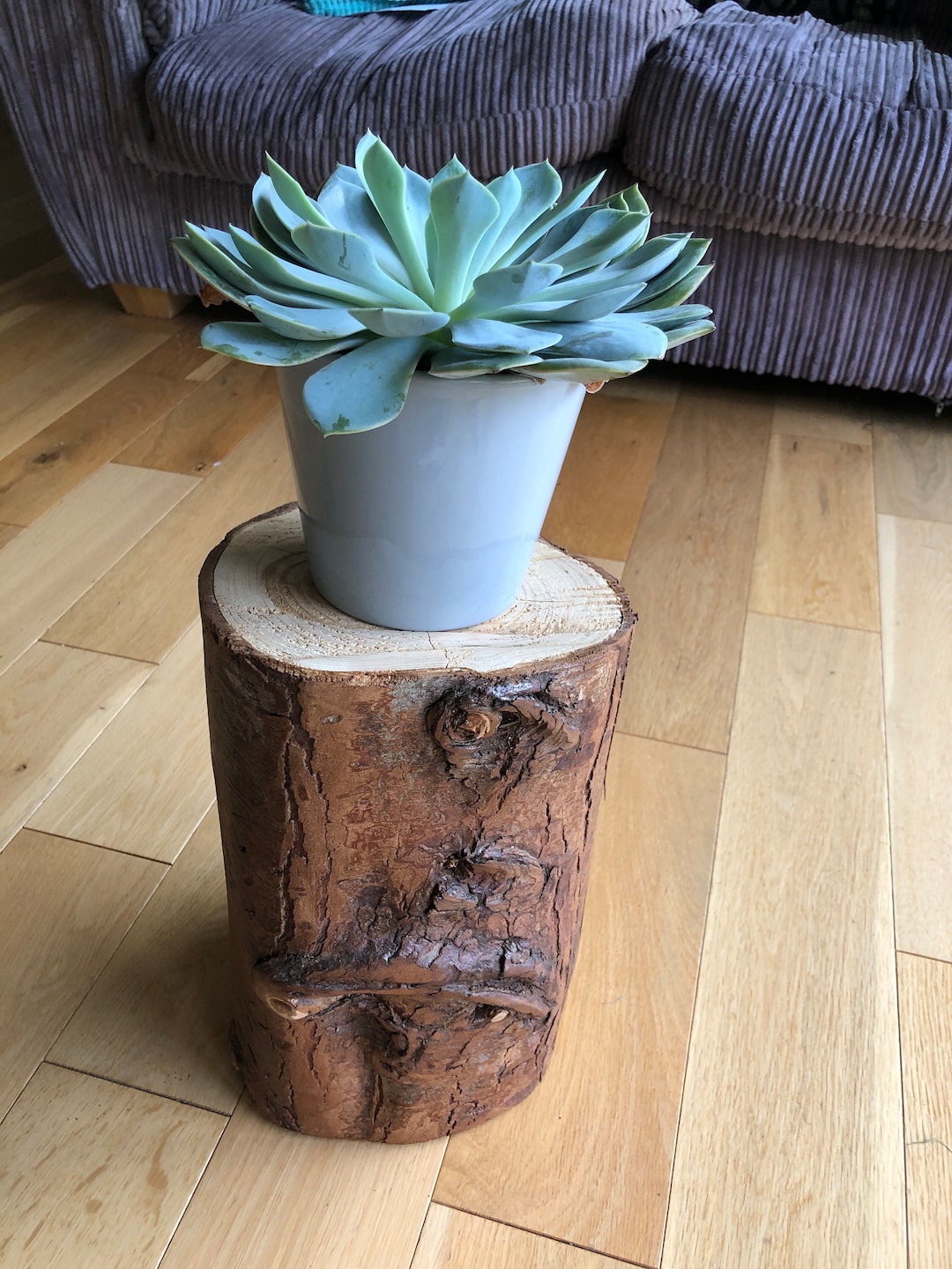 Rustic Tree Log Decor Wood Ornament - Etsy