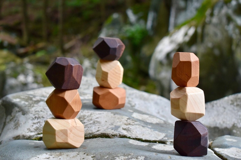 Ish Blocks, Tumi Ishi Blocks, Open-ended Building Materials, Wooden ...