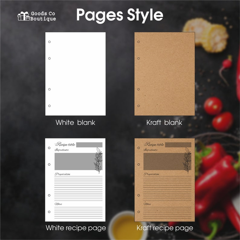 Personalized Leather Recipe Book: Family Heirloom Cookbook, Mom ...